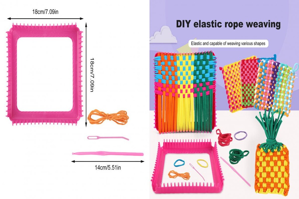 BF Elastic Cord Braider Kit Hands-on Learning Toy Set Diy Elastic Cord ...