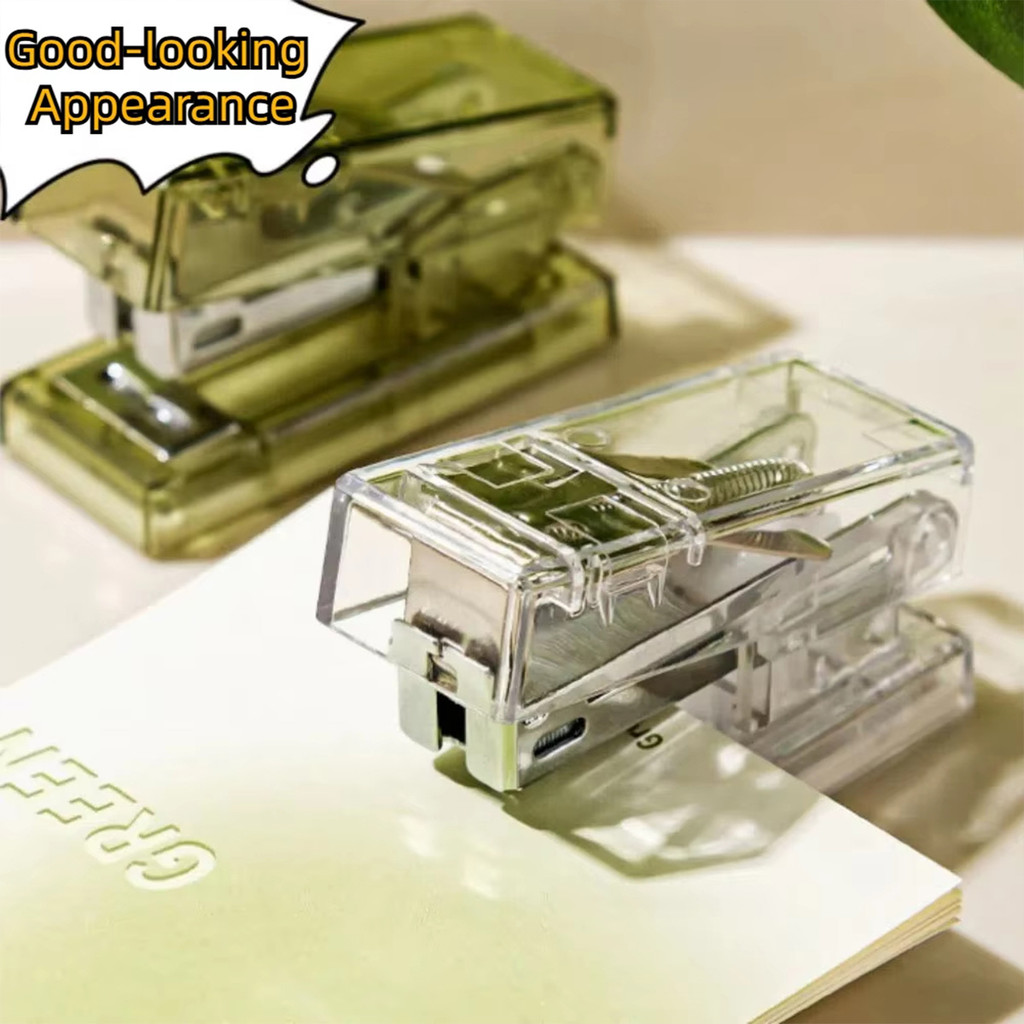 Portable Simple Mini Transparent Stapler with 1000 Staples ...
