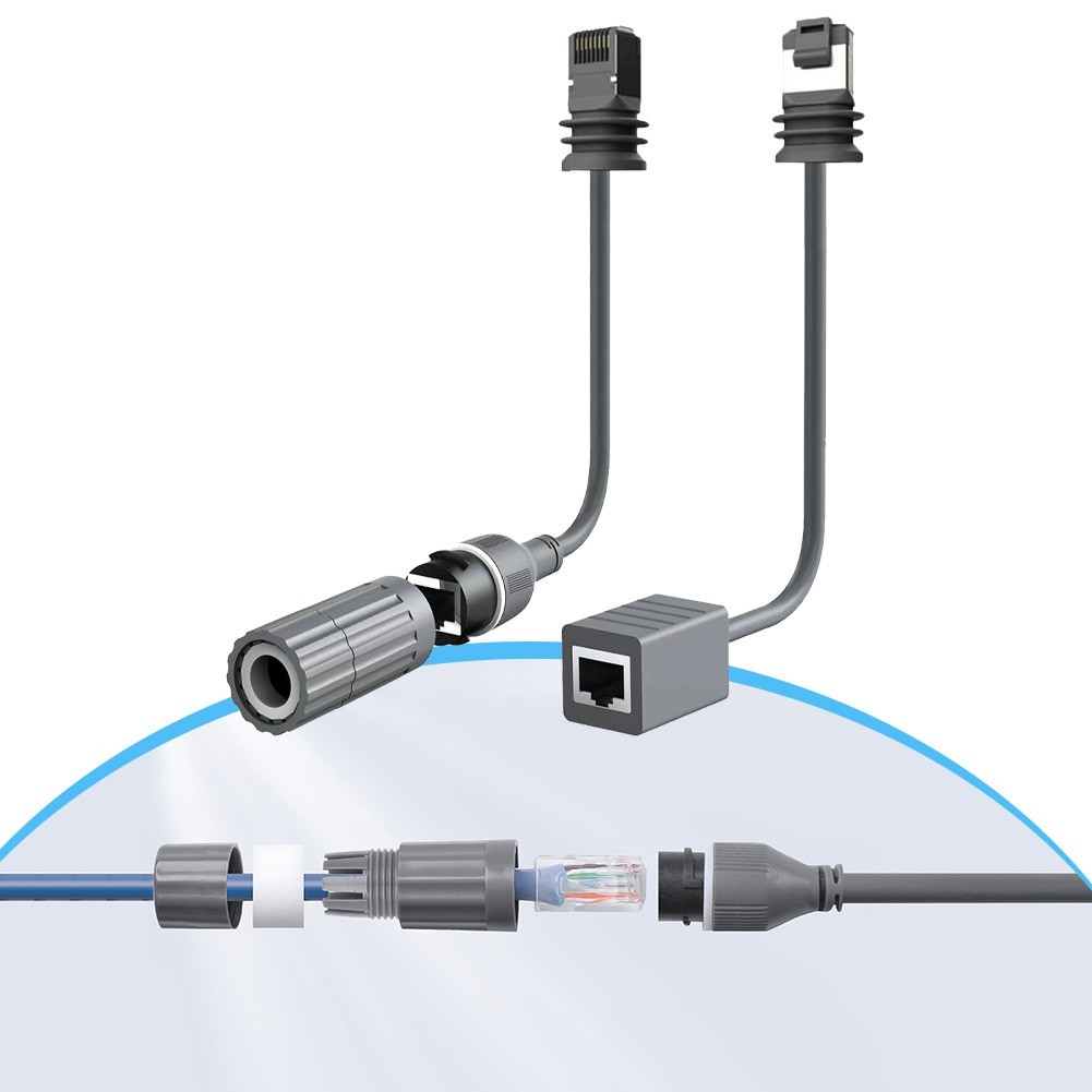For Starlink For Extension Cable Adapter For RJ45 Waterproof Connector ...