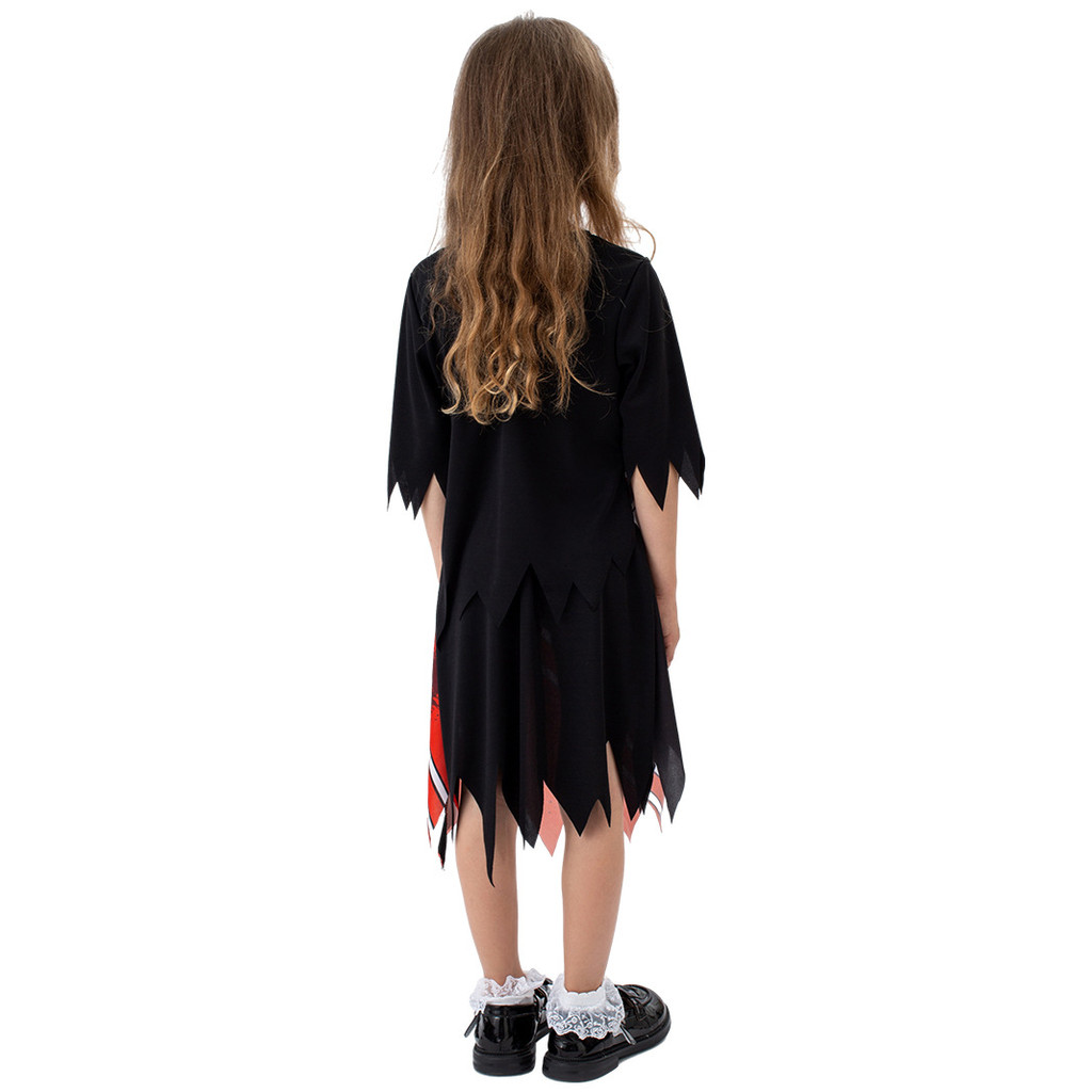 Horror Scary Cheerleading Children Halloween Cosplay Party Dress Up ...