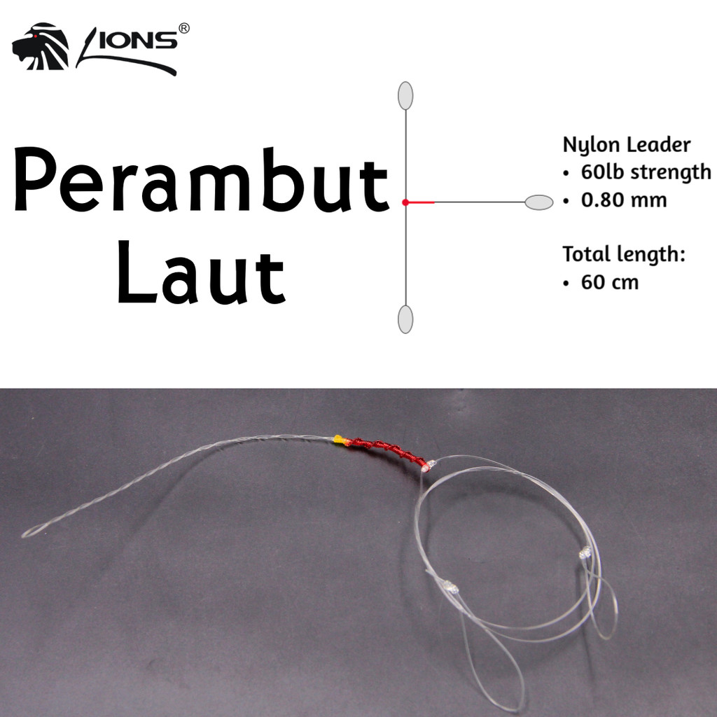 LIONS PERAMBUT LAUT 1-5 MATA MANCING PERAMBUT SULAM PANCING FISHING ...