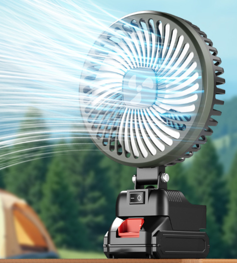 Malay Plug!! Kipas Camping Mini Bateri Tahan Lama 8'' Portable Outdoor ...