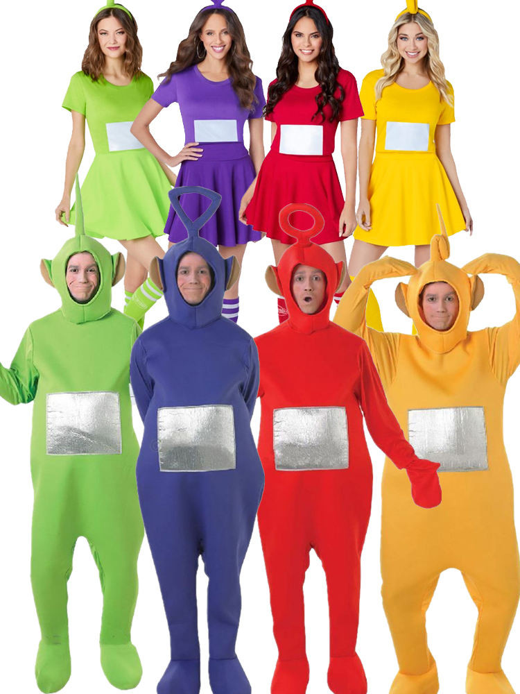 Teletubbies Performance Clothes Cosplay Role-playing Annual Meeting ...