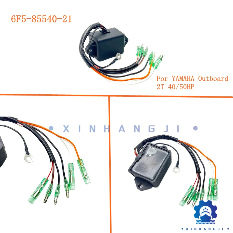 6F5-85540-21 CDI C.d.i. Unit Assy For YAMAHA Outboard 2T 40HP 50HP ,6F5 ...