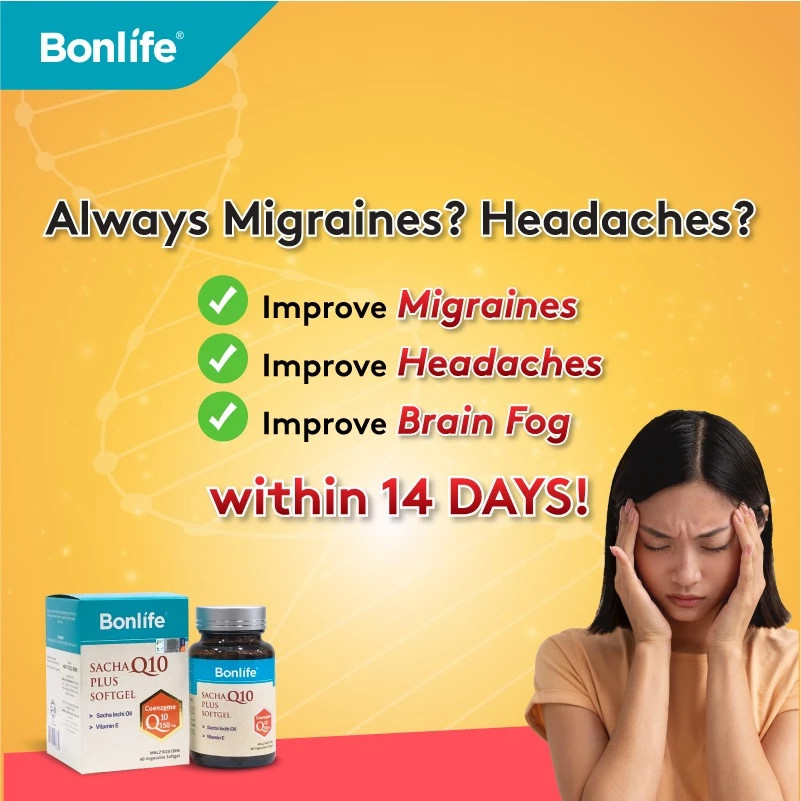 Bonlife Sacha Inchi Q10 Plus Softgel 60s Q10 150mg, Sacha Inchi Oil and ...