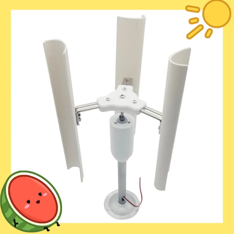 NEW Vertical Three-blade Wind Generator Model Three-phase Permanent ...