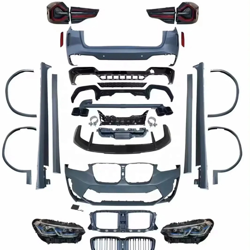 Upgrade To X3M F97 LCI Style Bodykit Body Kit Sets With Headlamp And ...