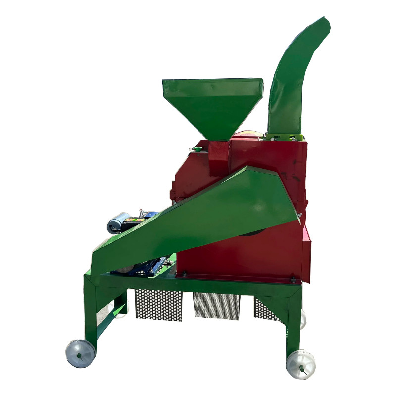 Livestock animal feed hay silage fodder stalk straw grass chopper ...
