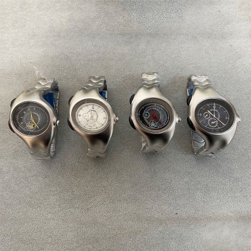 Medieval alien y2k original non-mechanical watch twisted retro fashion ...