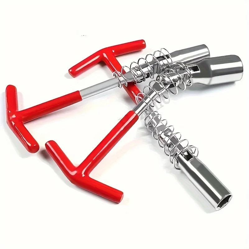 21mm/0.82inch Spark Plug Socket Tool,Easy Bend Flexible Socket Wrench,T ...
