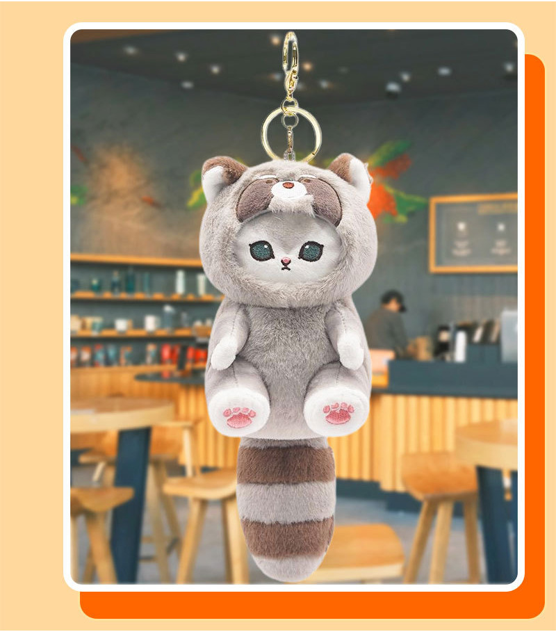 Mofusand Long Tailed Animals Series 13cm Pendant Plush Doll Cute Little ...