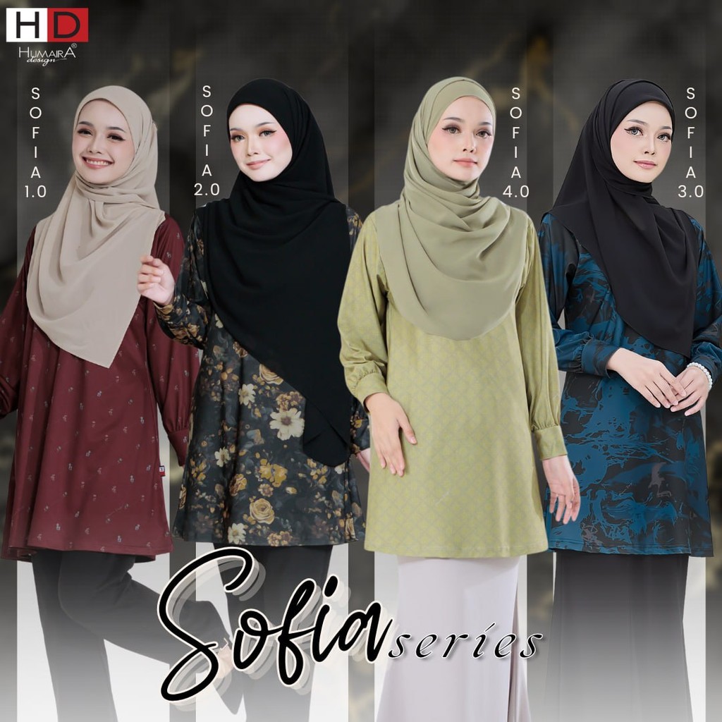 Blouse Sofia Series by Humaira Design | Shopee Malaysia