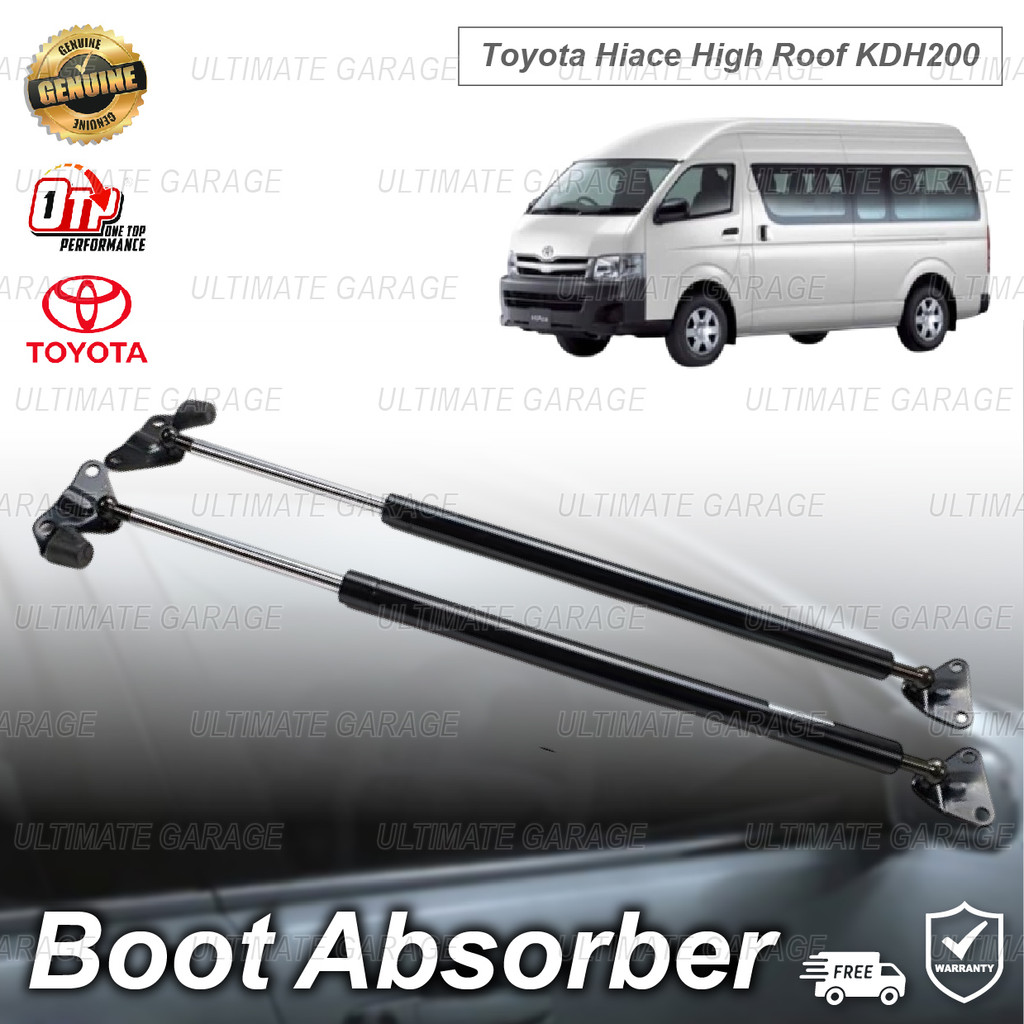 Toyota Hiace KDH200 Rear Bonnet Damper Boot Absorber Tailgate Rear ...