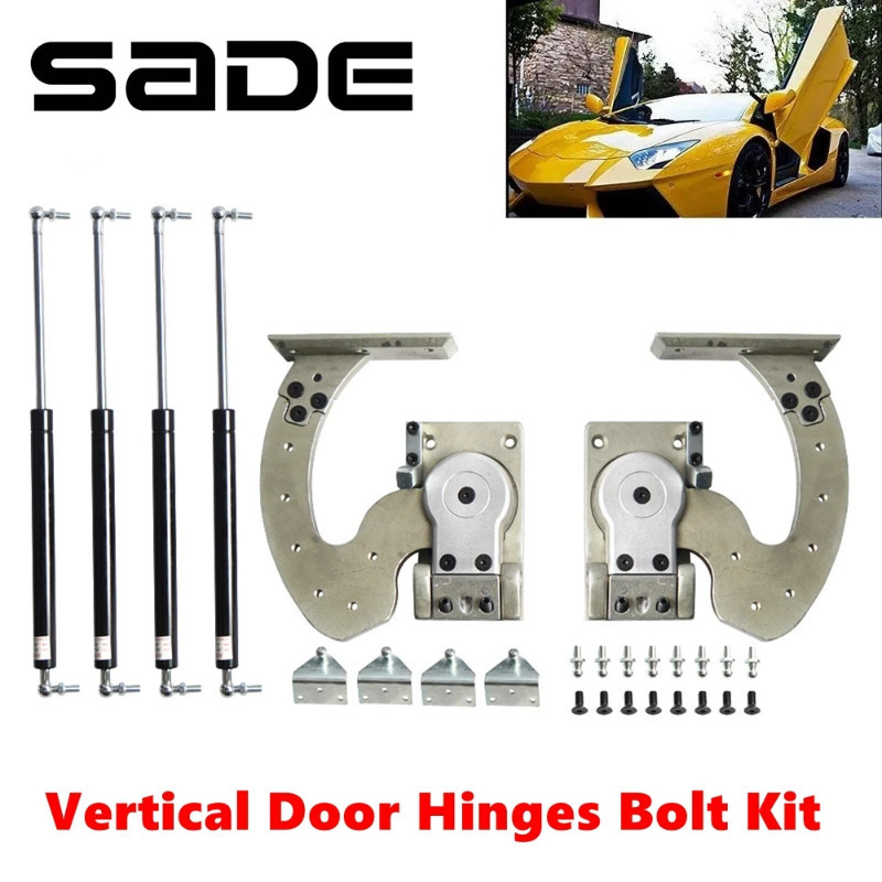Universal Scissor Doors Vertical Door Hinges Bolt Kit Adjustable 90 ...