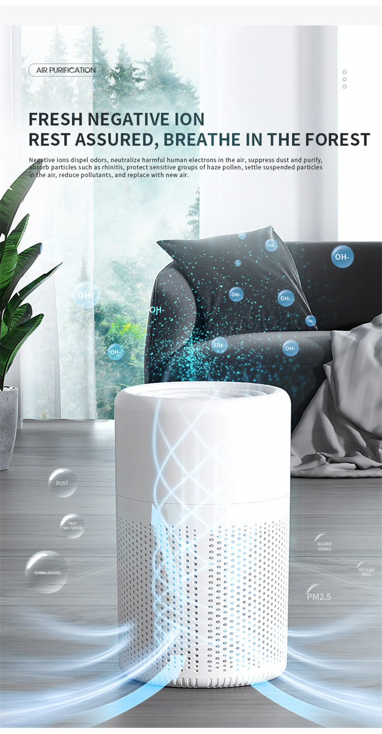 [READY STOCK] Air Purifier HEPA Filter Air Purifier Car Purifier ...