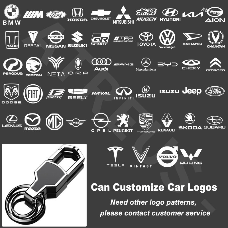 Mercedes Benz Keychain Portable Car Key Chain Laser Logo Metal Key ...