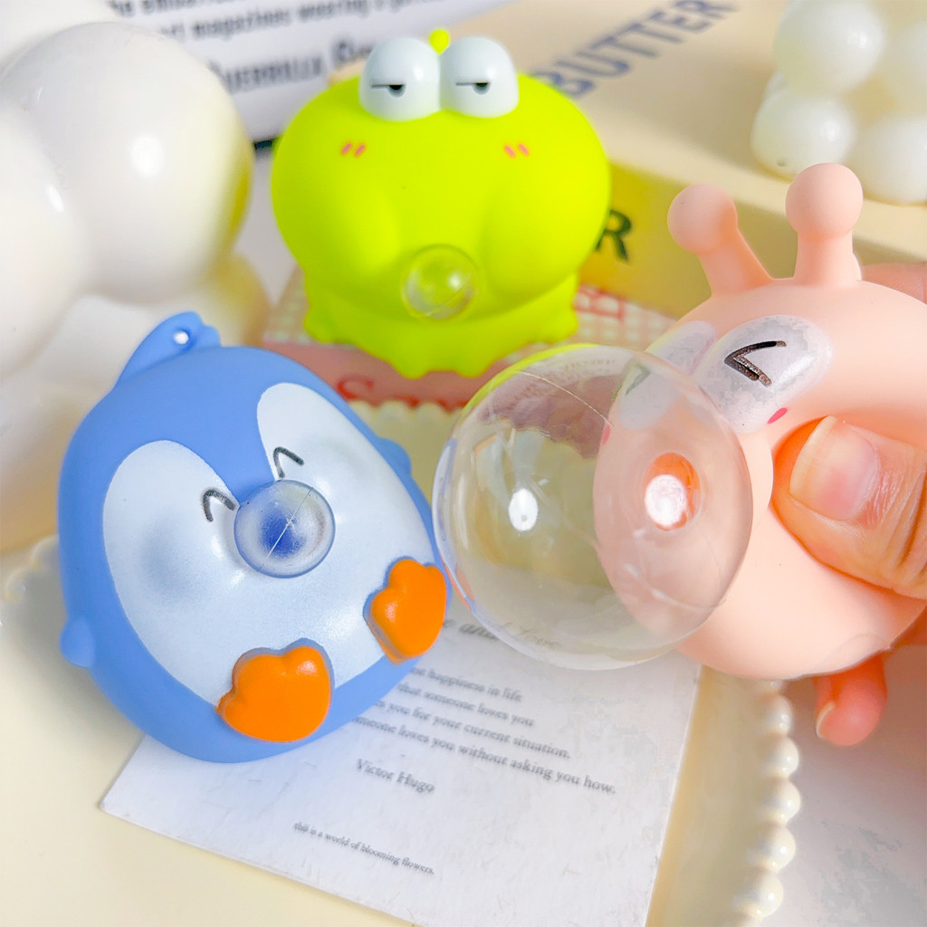 Mini Cute Spitting Bubbles Animal Doll Squeeze Stress Relief Toy - Fun ...