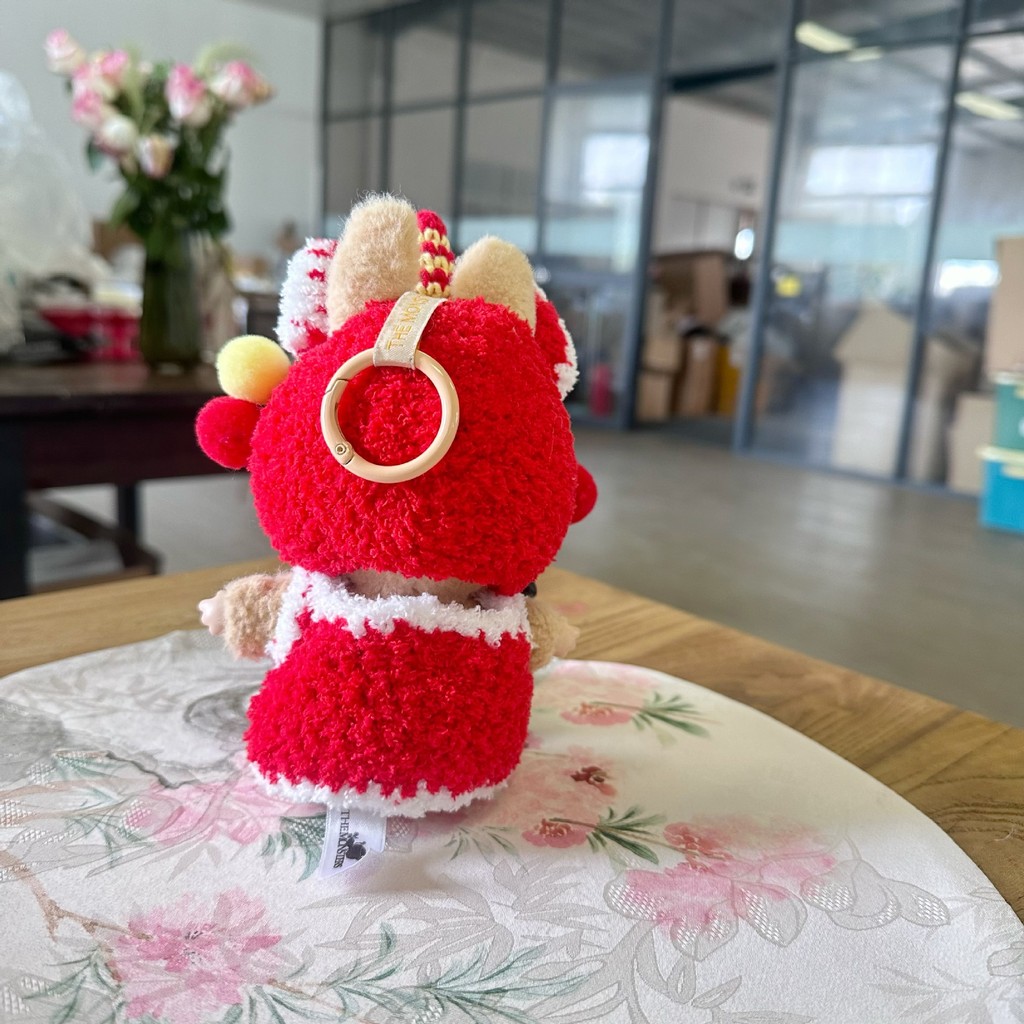 Handmade lion dancing clothes for labubu ((Only Baby Clothes) v1 v2 ...