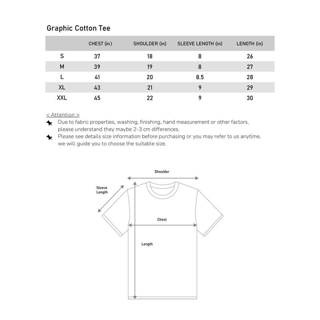 ELGINI E16289 Baju-T Grafik Kapas S-XXL | Graphic Cotton Tee | Shopee ...