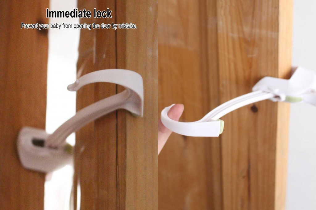 Universal Door Lock Anti-pinch Door Lock for Standard Doors Easy ...