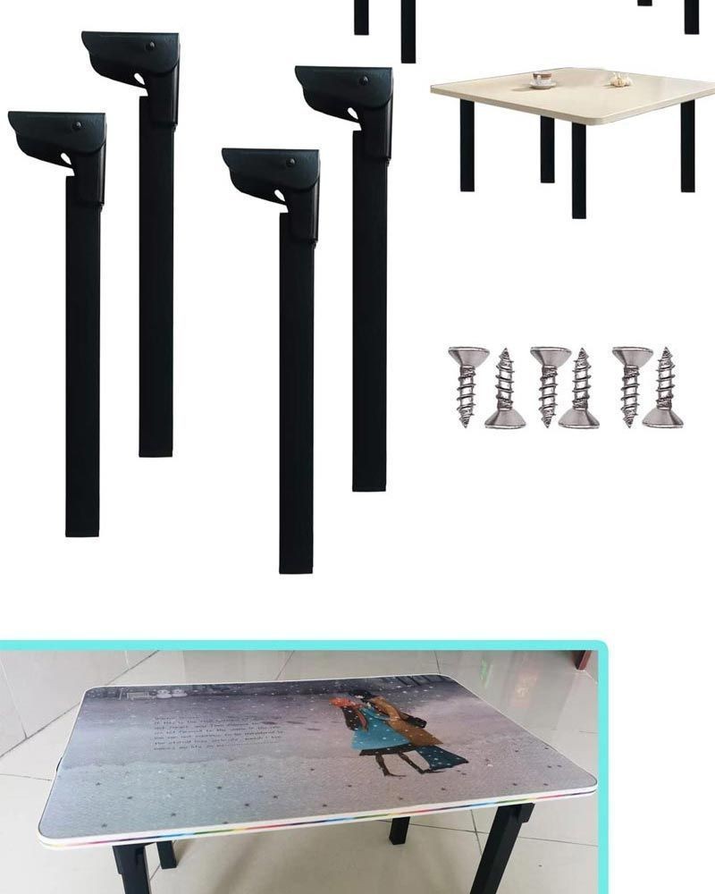 Folding Storage Bed Support Legs Coffee Table Legs Sofa Legs Invisible ...