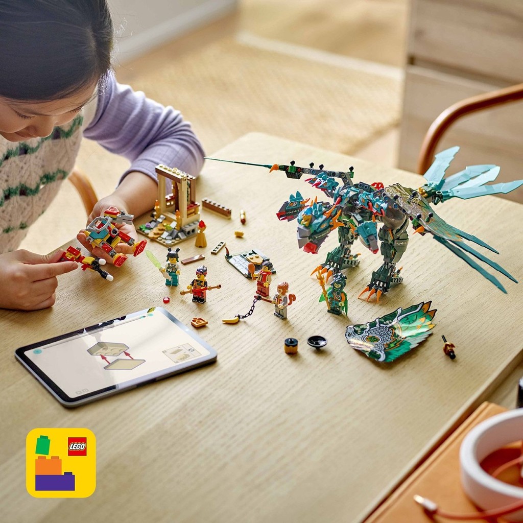 LEGO 80056 Monkie Kid Nine-Headed Beast Building Toy Set (757 Pieces ...