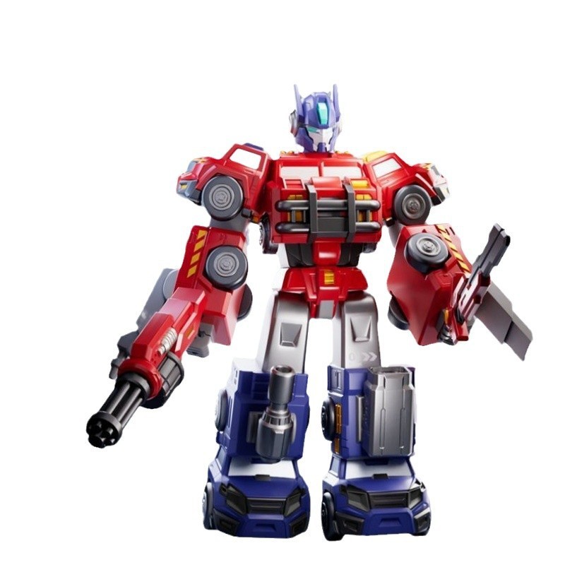 Transformers Toy 5 Boy Special Police Car Robot Qingtian Handheld Model ...