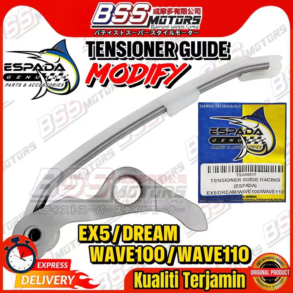 EX5 DREAM WAVE100 WAVE110 ESPADA Racing Tensioner Guide Modify Timing Chain Guide Cam Chain ...