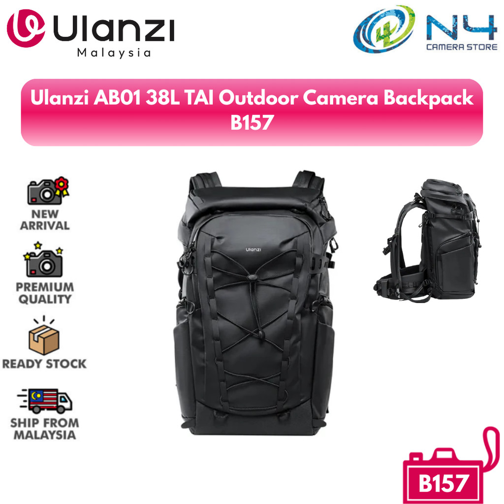 ULANZI AB01 38L TAI OUTDOOR CAMERA BACKPACK (B157) | Shopee Malaysia