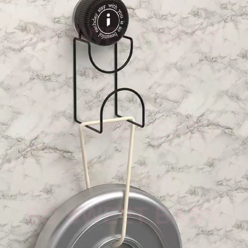 Wash Basin Hook Rotating Strong Suction Cup Hook Holder Bathroom ...