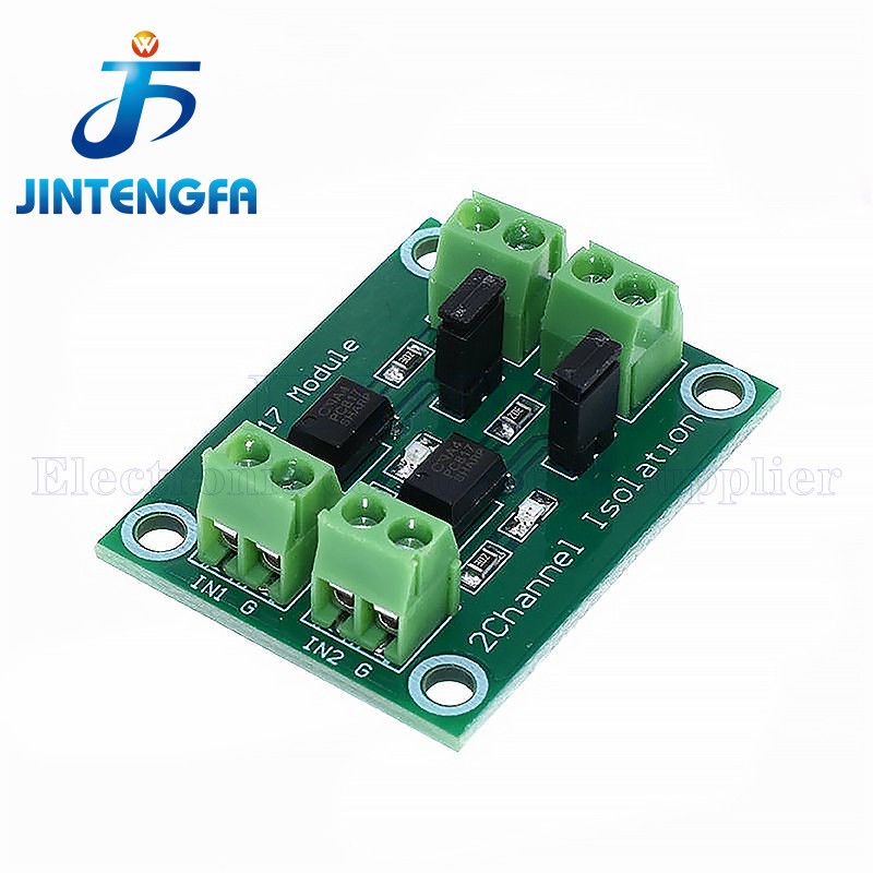 PC817 4 Channel Optocoupler Isolation Board Voltage Converter Adapter Module 3.6-30V Driver ...