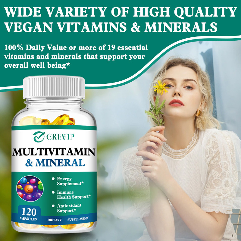 GREVIP Multivitamin, Multivitamin, Maximum Strength Vitamins A, C, D, E ...