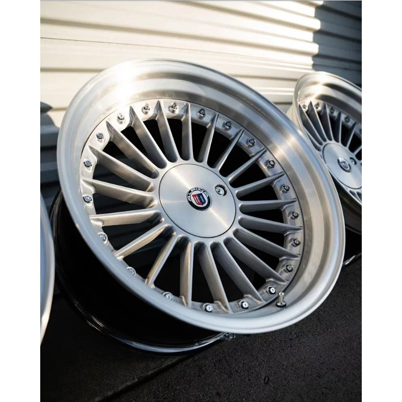 Custom 18 19 20 21 Inch Silver Car Rims 5x112 5x120 Brushed Forged ...