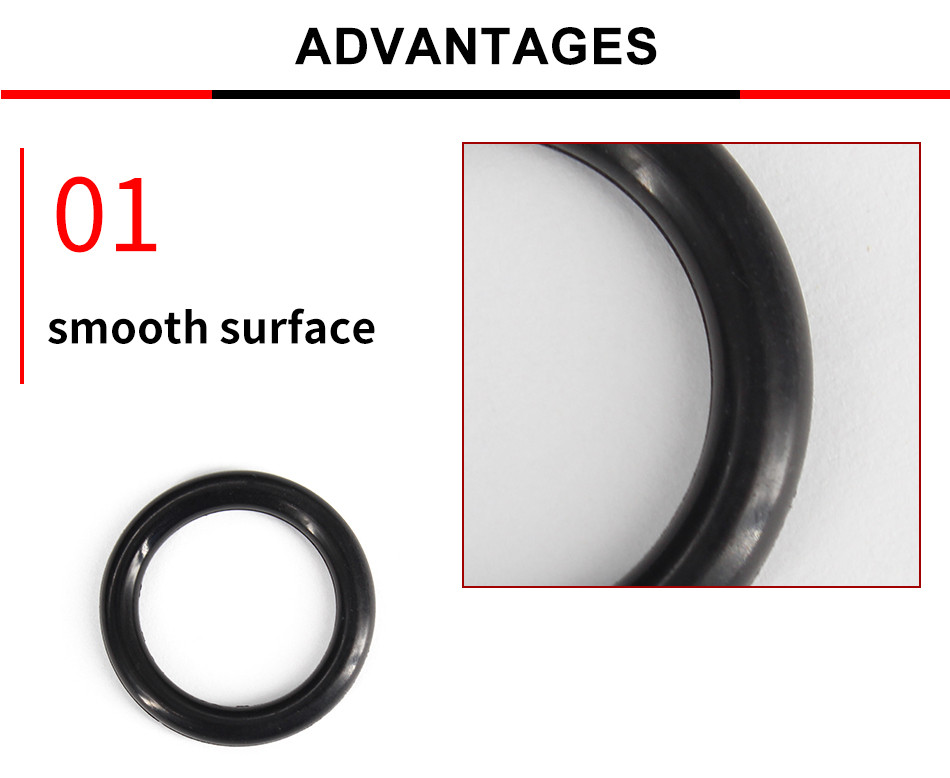 Ouling CS1.2mm Black FKM O-RING ID1.1-24.6 OD3.5-30mm FPM Sealing Ring ...