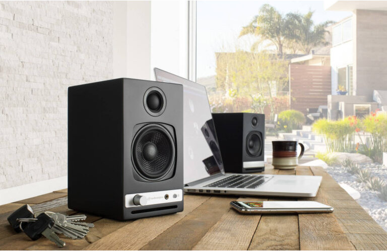 Audioengine HD3, Powered Desktop Speakers: Bluetooth aptX-HD, USB DAC ...