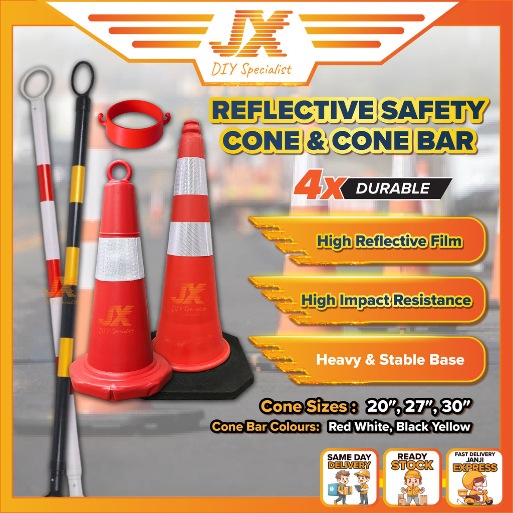 PVC Reflective Signal Warning Safety Cone Reflective Line Traffic Cone ...