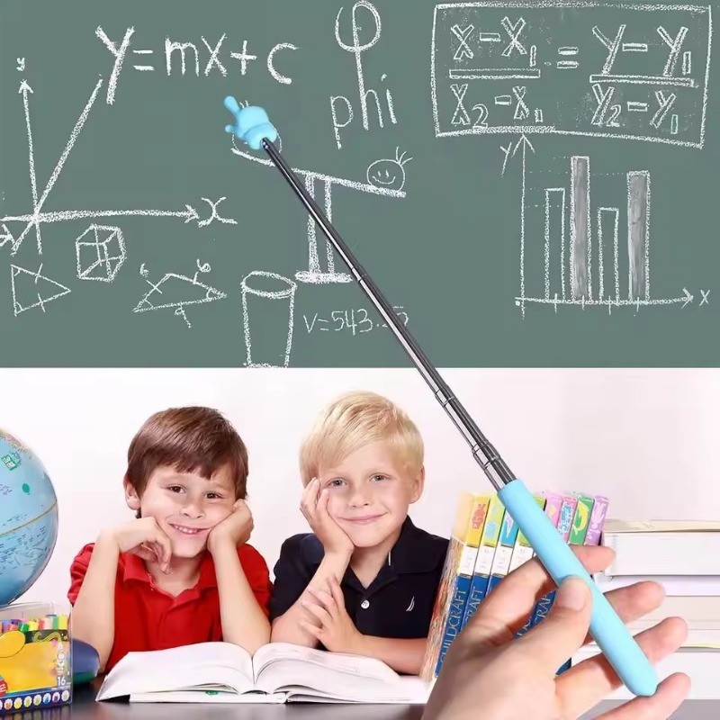 Retractable Teacher Pointer Stick - Stainless Steel Telescopic Teaching ...