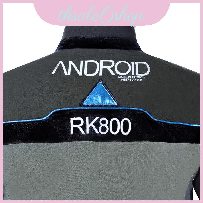 Become Detroit Premium Human Rk800 Connor Cosplay Costume Complete ...
