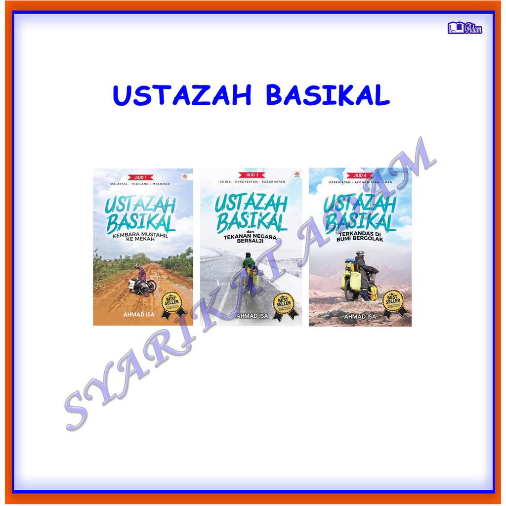 [ADM] USTAZAH BASIKAL JILID 1/3/4 -AHMAD ISA | Shopee Malaysia