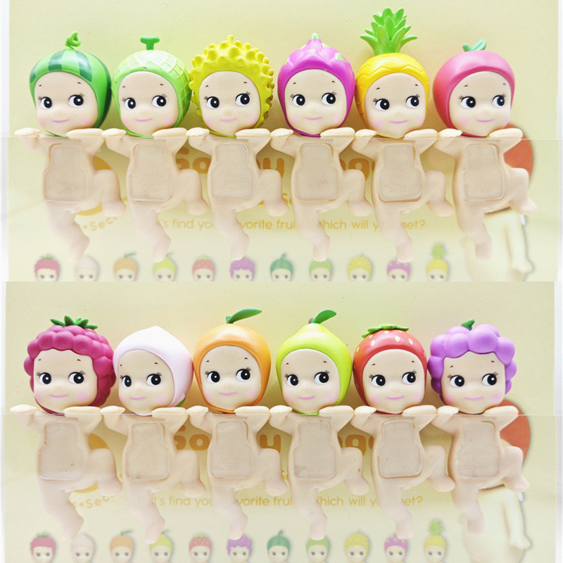 Pah Pah Charming Angel Pvc Blind Box Figures Fruit Harvest Series For ...