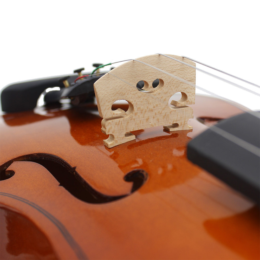 Solid Wood Violin Comes with a Triangular Violin Box | Shopee Malaysia