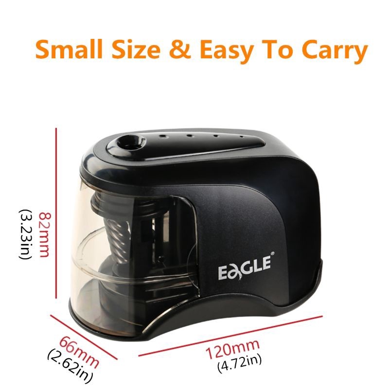 Portable Electric Pencil Sharpener Rechargeable Heavy Duty Helical ...