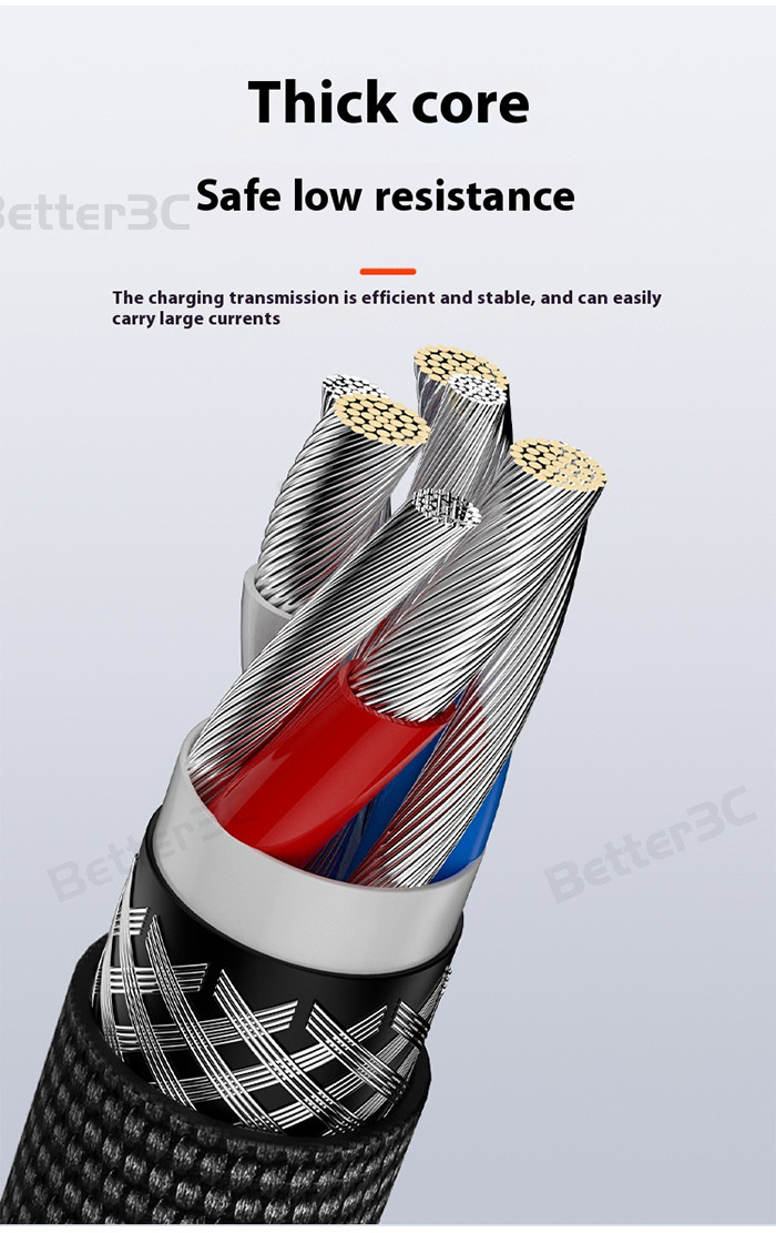 Dual Type C 120W super fast charging Cable With LED digital display ...