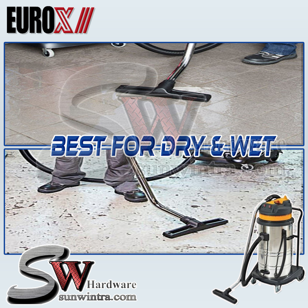 SW HARDWARE EUROPOWER VAC8002 & VAC8003 INDUSTRIAL HEAVY DUTY WET & DRY ...