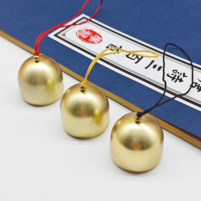 Spring Festival Red and Black Line Wind Chimes with Bell Hammer Will ...