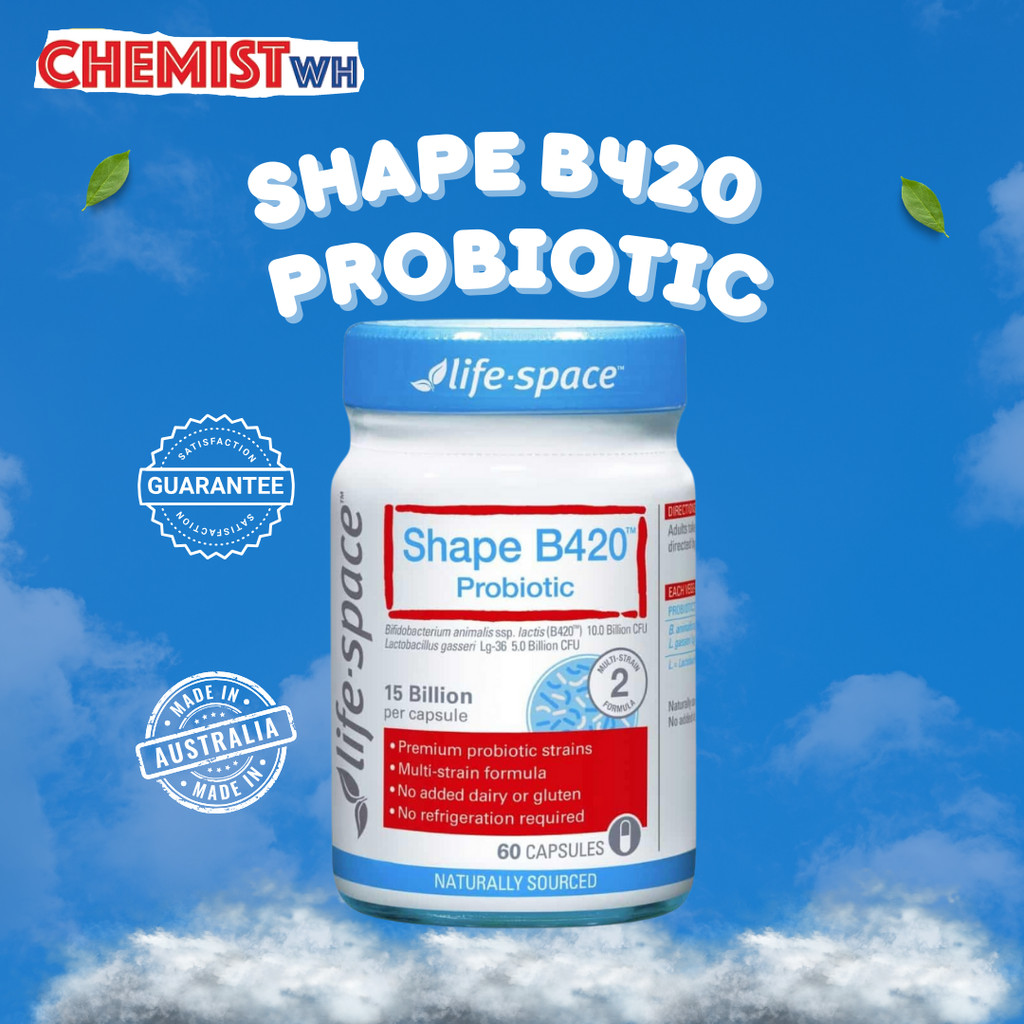 LIFESPACE Probiotic Shape B420 (60 capsules) | Shopee Malaysia