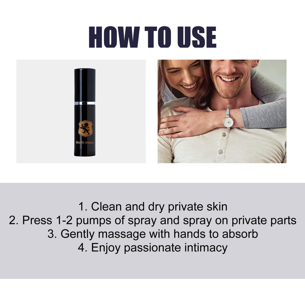 Men'S Care Spray Men'S Strong Body Moisturizing Exercise Enhance ...