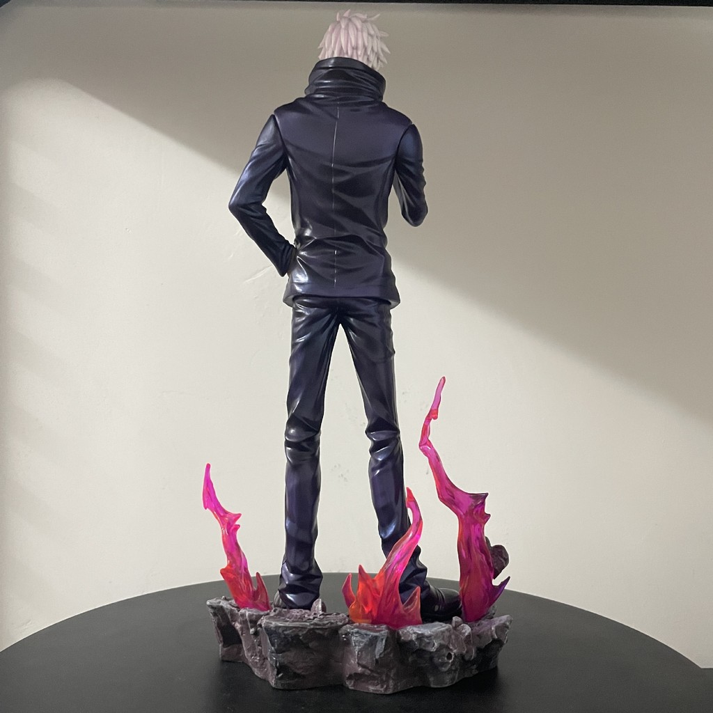 33cm Jujutsu Kaisen Gojo Satoru Standing Posture Two Face Replaced High ...