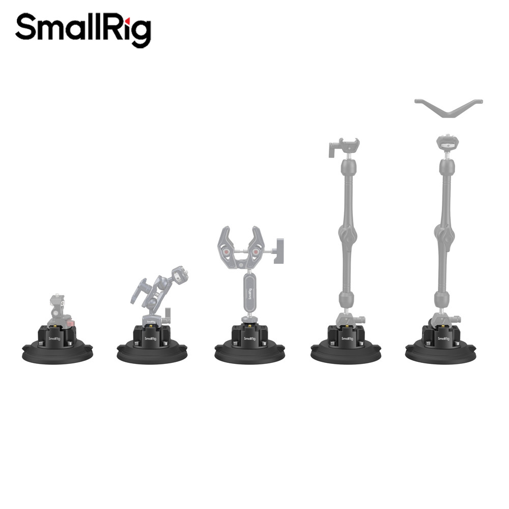SmallRig 4 Inch Suction Cup Camera Mounting Support for Vehicle ...