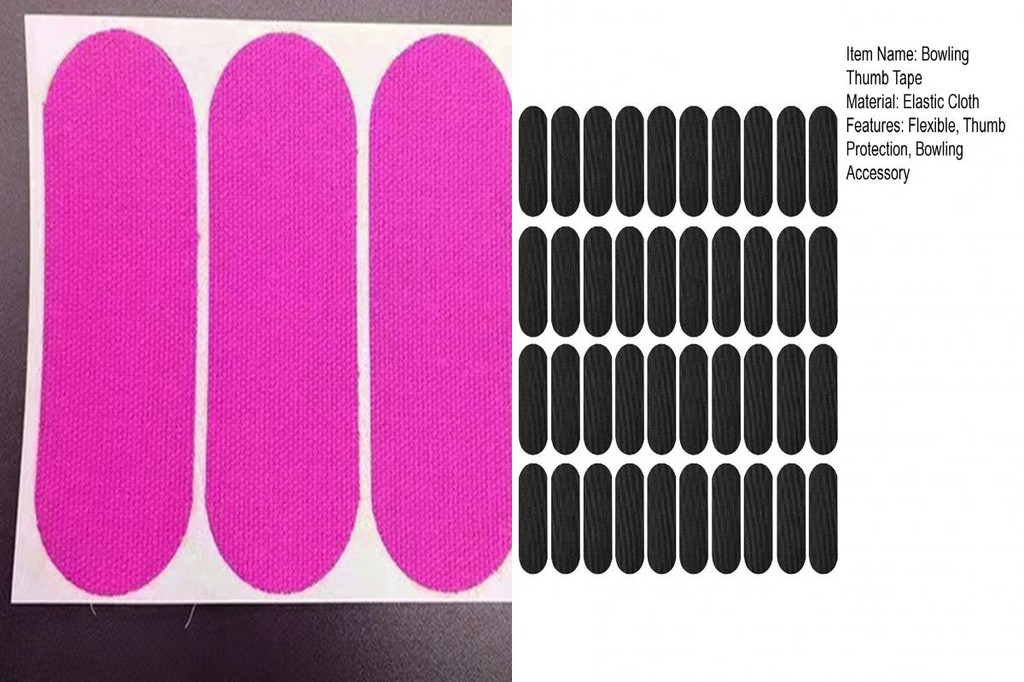 [TR] Flexible Bowling Thumb Tape 40 Pcs Bowling Thumb Tape Sweatproof ...